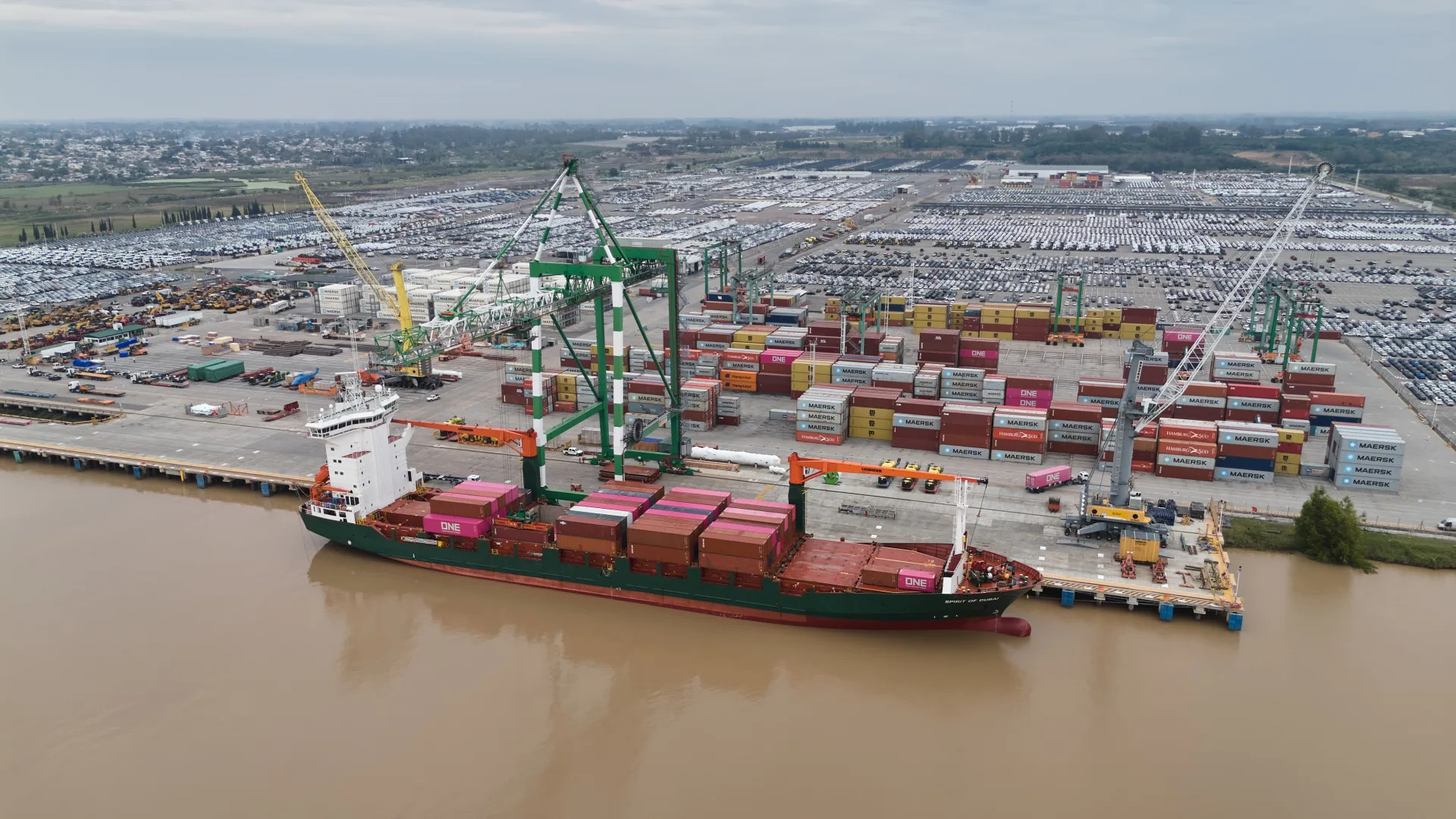 Terminal Zárate recibe un nuevo servicio que conecta con el Lejano Oriente – Ruca Logistics